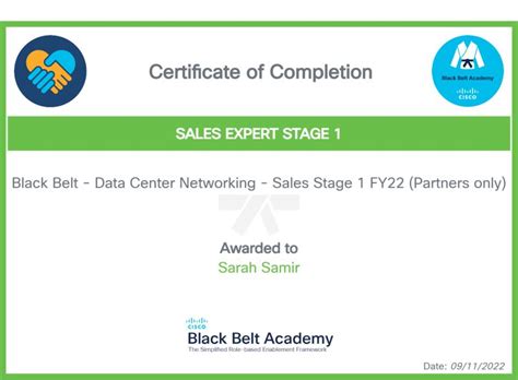 Sarah S On Linkedin Cisco Achievement Learning Datacenter