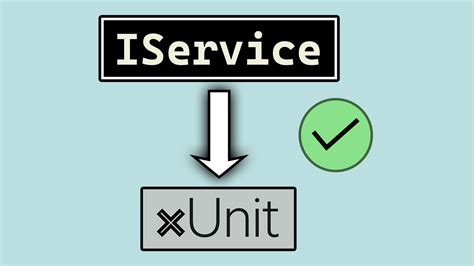 How To Write Xunit Tests For Dependency Injection Services