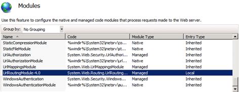 Mvc 5 On Windows Server 2008iis 7
