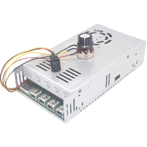 1pcs 200a 거버너 Dc 모터 감속기 Pwm 컨트롤러 고전력 산업용 정방향 역방향 12 48v Qudai 200a S2