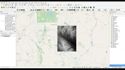 Qgis Creating Cross Section Profiles Of Dem Data Youtube