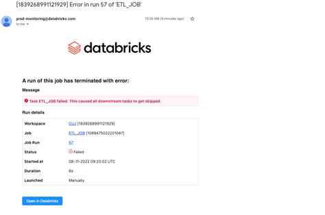 New Workflows Notifications Announced Databricks Blog