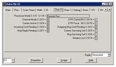 Techtalk Rslogix 500 Slc Process Status File Xybernetics
