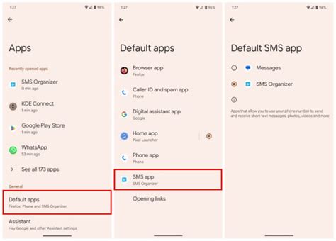 How To Change Default Message App On Android MashTips