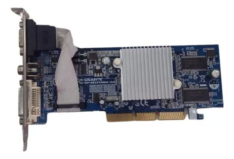 Placa De Vídeo Radeon 9250 Ddr 128mb 64bits Agp 8x