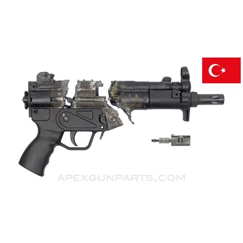 Mp5 Ap5 P Parts Kit With Original 58 Inch Long Populated Barrel And