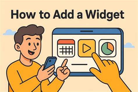 How To Add A Widget On Different Platforms Easily