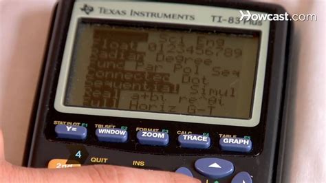 How To Use The Basic Functions Of A Graphing Calculator Youtube