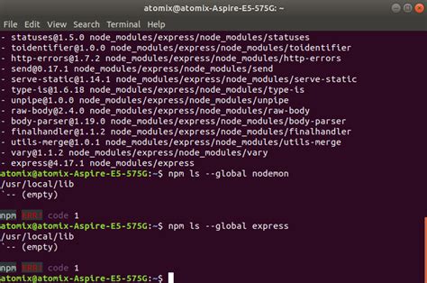 How To Remove All Global Modules In Nodejs Geeksforgeeks
