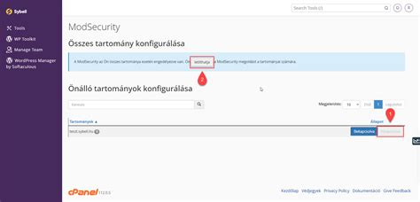 ModSecurity 403 s hibakód esetén teendők Sybell Tudásbázis