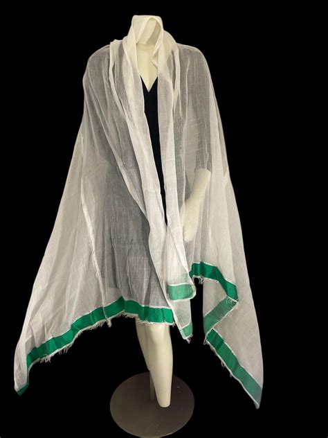 Green Tilet Netela Etsy