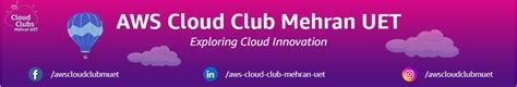 aws cloud club mehran uet linkedin