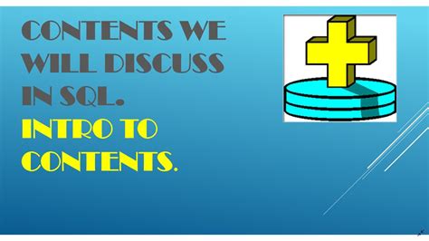 INTRO TO SQL TUTORIAL YouTube