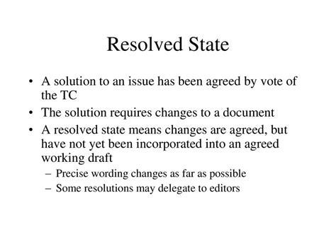 Proposed Tc Issues Process Ppt Download