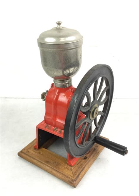 Lot Antique 1900s Elma Coffee Grinder Mill