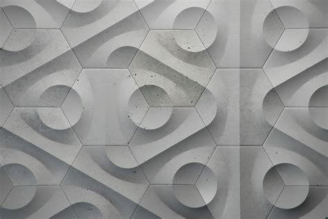 Parametric Wall Tile Nova 6 Concrete By Egor Bondarenko And Avenir Project Wall Tiles Design