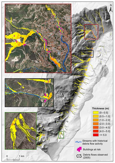 Debris Flow Run Out Modeling On The Basin Scale Considering Excess