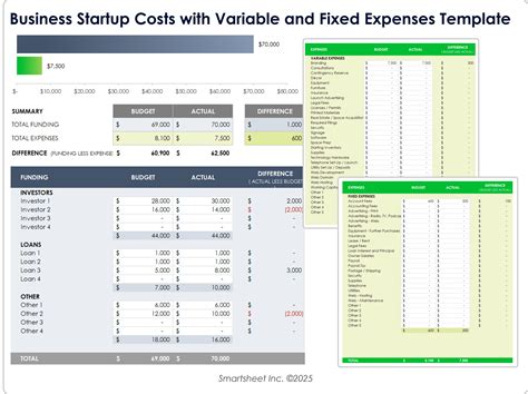 Startup Valuation Excel Template