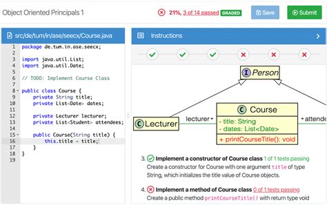 Online Code Editor With Interactive Instructions On The Right Side Download Scientific Diagram