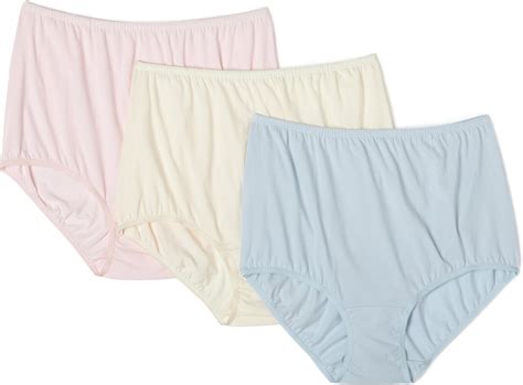 Vanity Fair Womens Perfectly Yours Classic Cotton Brief Panty 15319 At