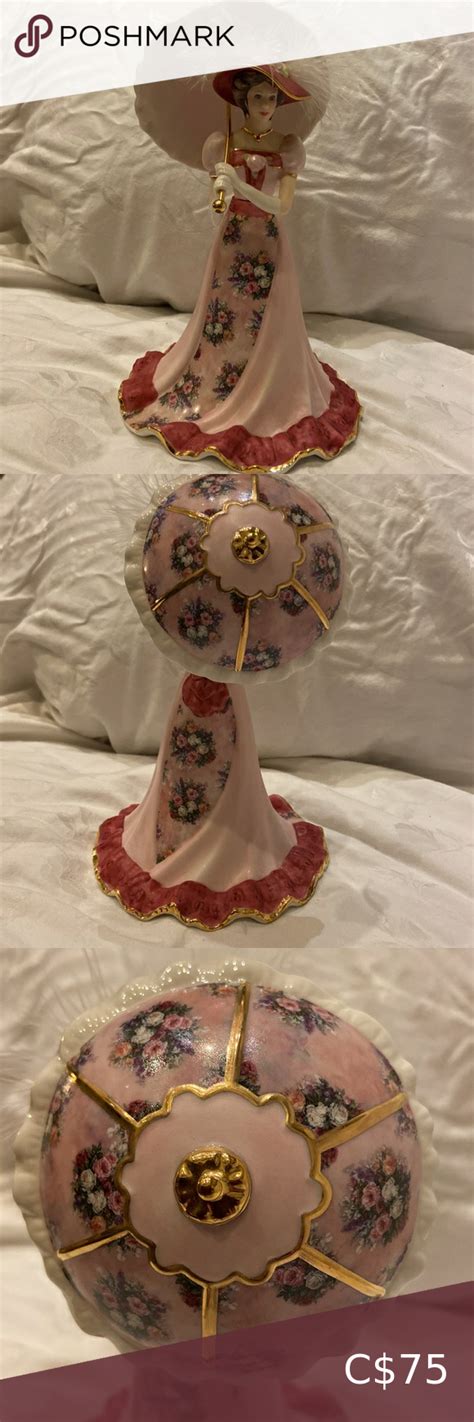 Bradford Exchange Lena Lius Elegant Era Stroll In The Park Porcelain Doll Porcelain Dolls