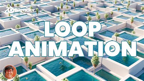 archiviz animation loop blender [tuto geometry nodes] youtube