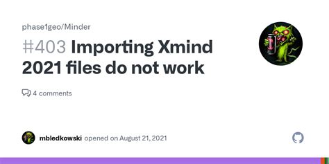 importing xmind 2021 files do not work · issue 403 · phase1geo minder