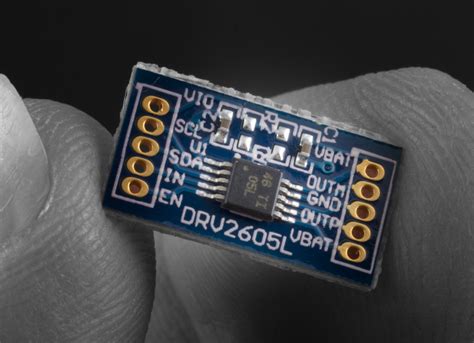 Drv2605ldgsevm M Drv2605l Breakout Board With Haptics Smart Loop Algorithm And Touchsense 2200
