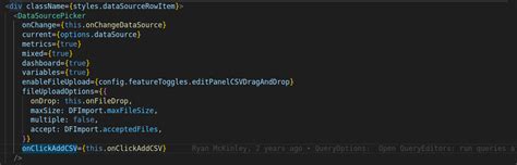 DataSourcePicker Find A Better Architecture For Filedrop And Csv Upload Issue