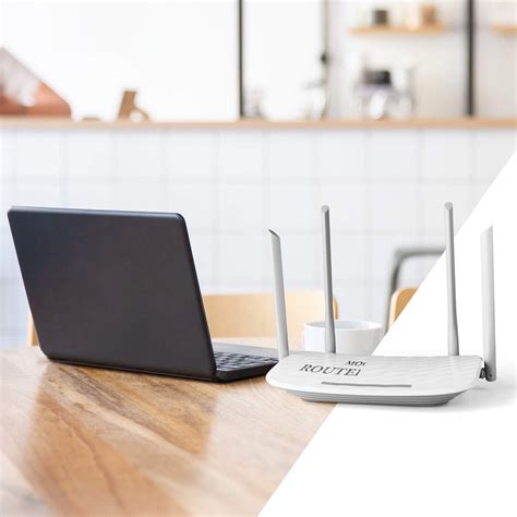 Free Router Mockup PSD Template Mockup Den