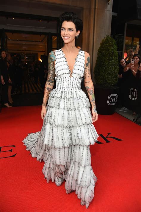 Ruby Rose In Burberry Ruby Rose Ruby Rose Model Fashion Gowns