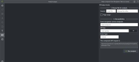 create a document management system using a form recognizer