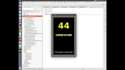 simple spaceship game with java eclipse youtube