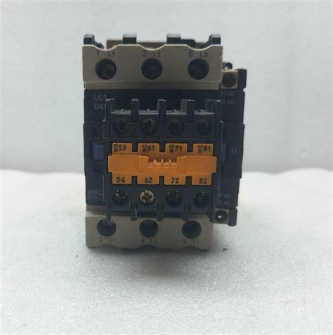 Telemecanique Lc1 D65 Contactor 80a 750v And Telemecanique La1 D13 A 65 Auxiliary Contact Block