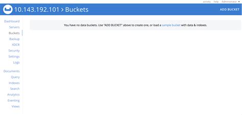 Couchbase Web Console Couchbase Docs