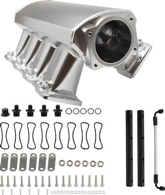 Ls Intake Manifold With Fuel Rails Gm Ls1 Ls2 Ls6 Cathedral Ports