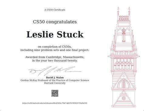 Harvards University CS50 Computer Science Course Les Stuck