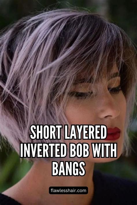 Up To Date Inverted Bob With Bangs Hairstyles Inverted Bob Hairstyles Bob With Bangs