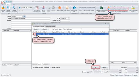 Purchase Invoice Autocount Resource Center
