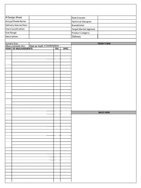 Spec Sheets Pdf