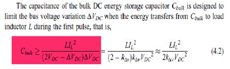 Power Supply Capacitance Formula Derivation Electrical Engineering Stack Exchange