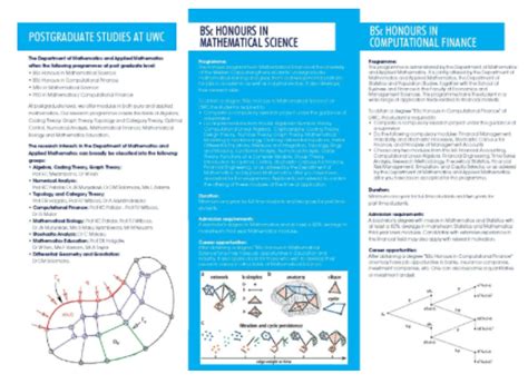 Department Of Mathematics And Applied Mathemat Uwc