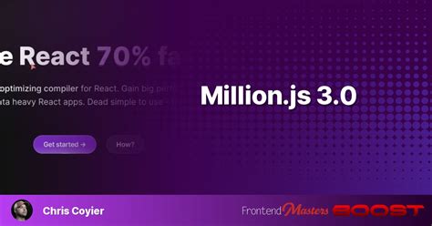 million js 3 0 frontend masters blog