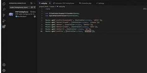buka routes web phpbuka routes web php kemudian memasukan perintah