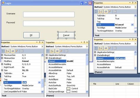 Ti Laowomaru Tutorial Membuat Form Login Pada Vb Net Visual