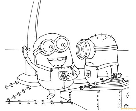 Despicable Me Minions Coloring