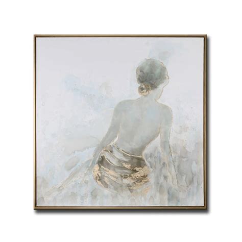 섹스 소녀 뒤로 누드 바디 아트 아트 손으로 그린 유화 벽 아트 장식 캔버스 그림 포스터 거실 홈 장식 그림 And 서예 Aliexpress