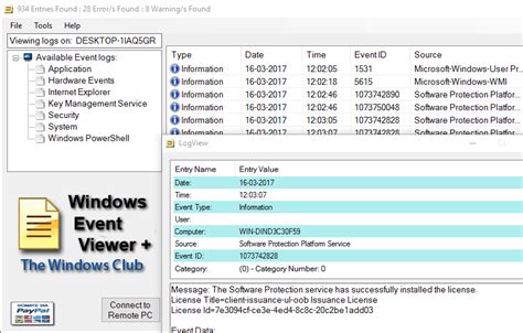 Best Free Event Log Viewer Software For Windows