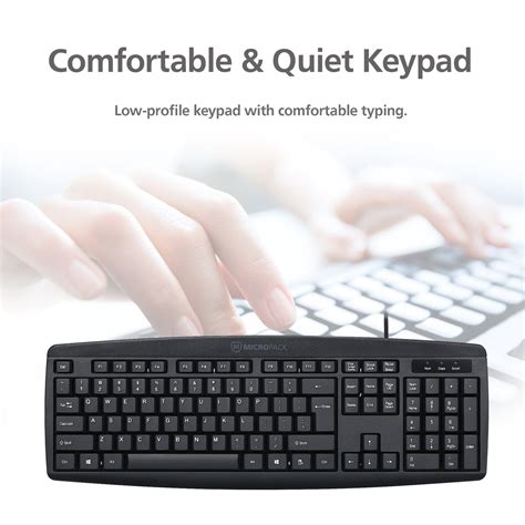 Classic Desktop Pc Laptop Wired Combination Mouse Keyboard Interface B