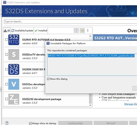 solved s32ds import example error nxp community